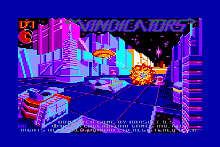 Vindicators by Tengen edited by Domark on Amstrad CPC (1988)